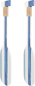Amazon.com: 2pcs Vintage Wooden Oar Wall Decor Nautical Themed Hanging ...