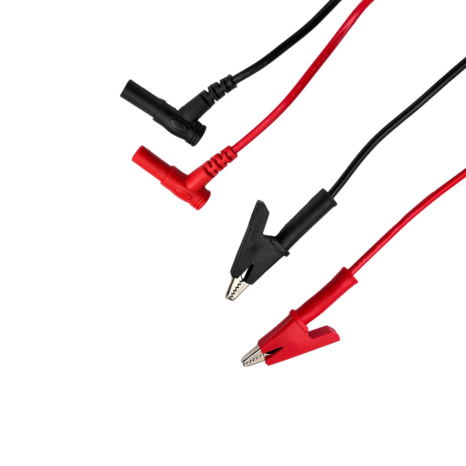 Snapklik.com : Multimeter Alligator Clips Leads,3.5 Ft Banana Plug To ...
