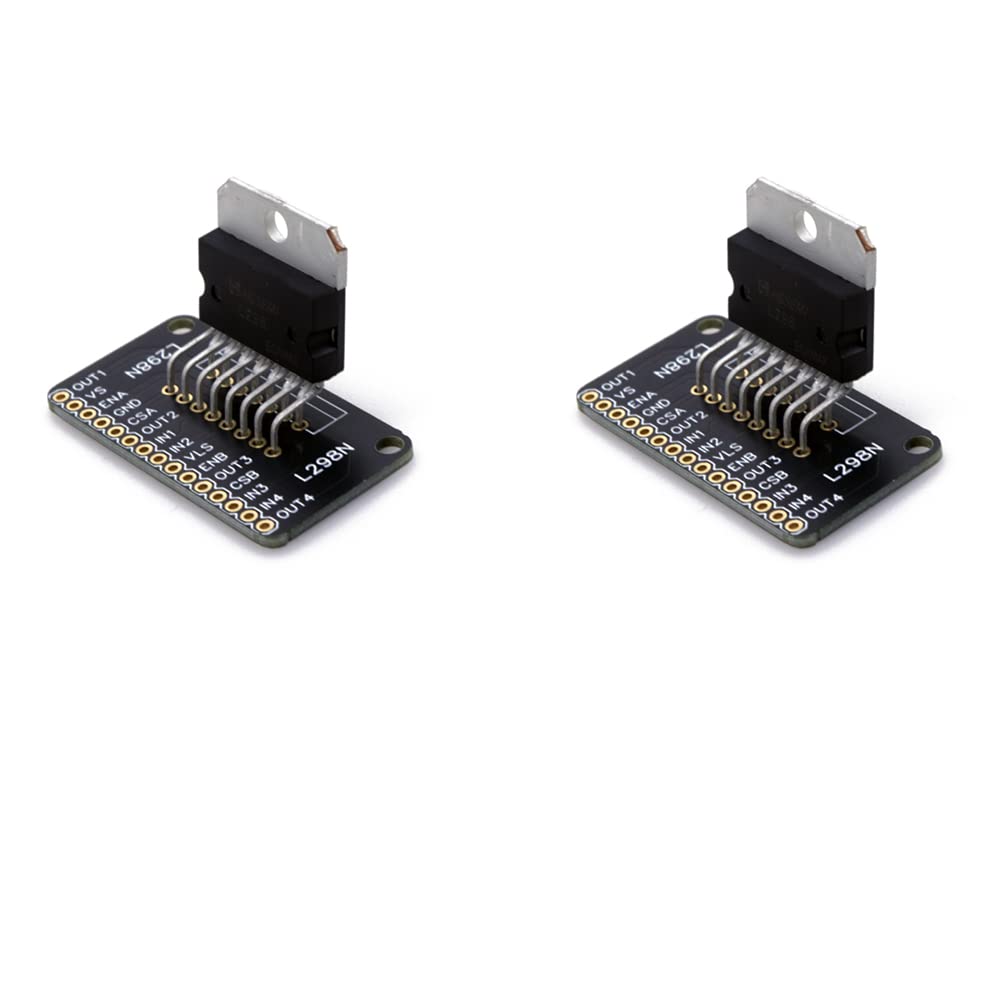 Buy Treedix 2pcs L298N Motor Driver Controller Board Module Stepper ...