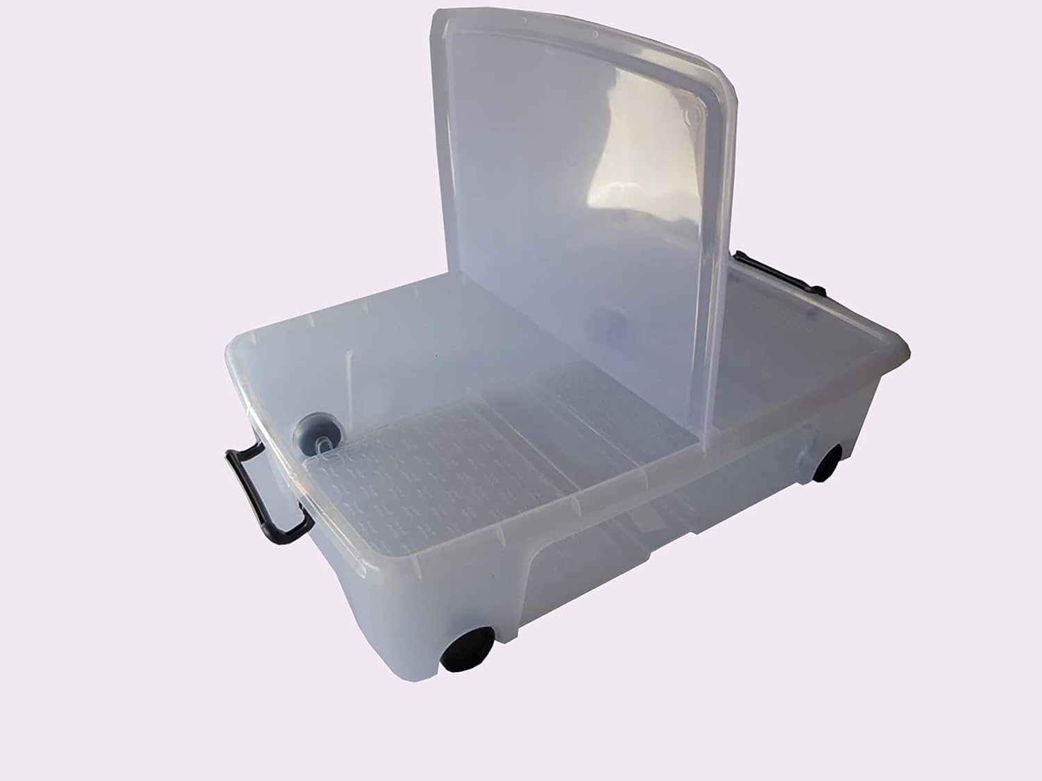 UK-Gardens Heavy Duty Stacking Plastic Storage Boxes with Lid Locking ...