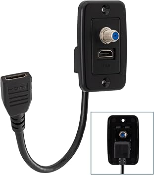 Amazon.com: RecPro RV Cable TV Hookup Extender Coaxial Cable Connector ...