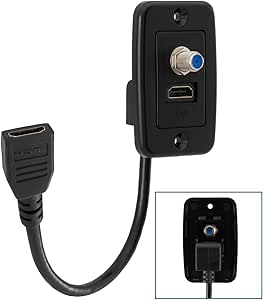 Amazon.com: RecPro RV Cable TV Hookup Extender Coaxial Cable Connector ...