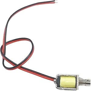 ICAMAS DC 3V 5V 6V 9V 12V 8mm*10mm Mini Tiny Push-Pull Square Solenoid ...
