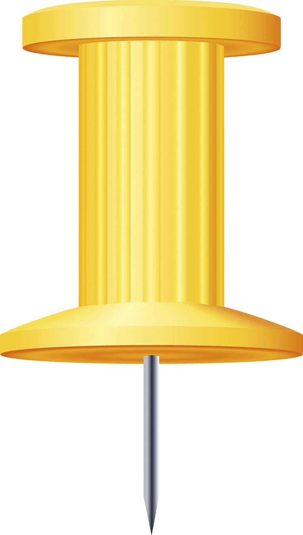 Exacompta - Ref 14769E - Push Pins (Pack of 200) - 7mm Width x 10mm ...