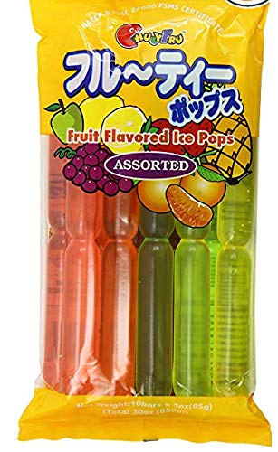 Amazon.com: Snowtime Ice Freezer Pops Fat free Assorted Flavor (10 pops ...