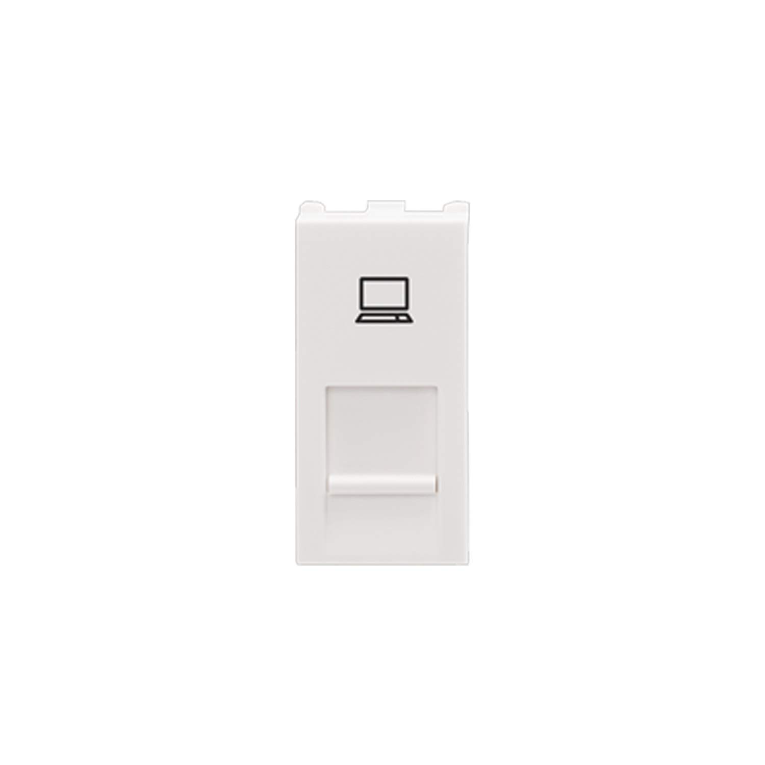 Anchor by Panasonic 66557 RJ45, Computer Socket, Cat 6, 1Modular (White ...