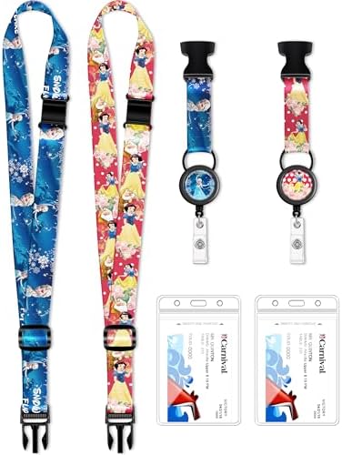 Amazon.com: Akkya Cruise Lanyard for Ship Cards with Retractable Reel ...
