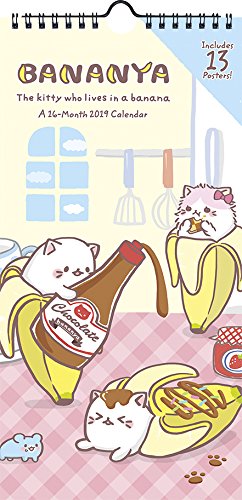 Amazon.com: 2019 Bananya Mini Poster Calendar: 9781438864648: Trends ...