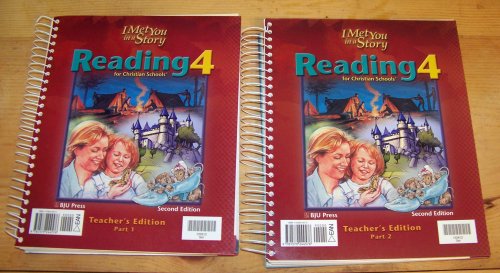 Teacher's Edition Set of 2 Books I met you in a story Reading 4: BJU ...