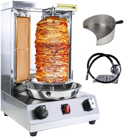 Amazon.com: KOOTEN Shawarma Machine Vertical Propane Gyro Machine ...