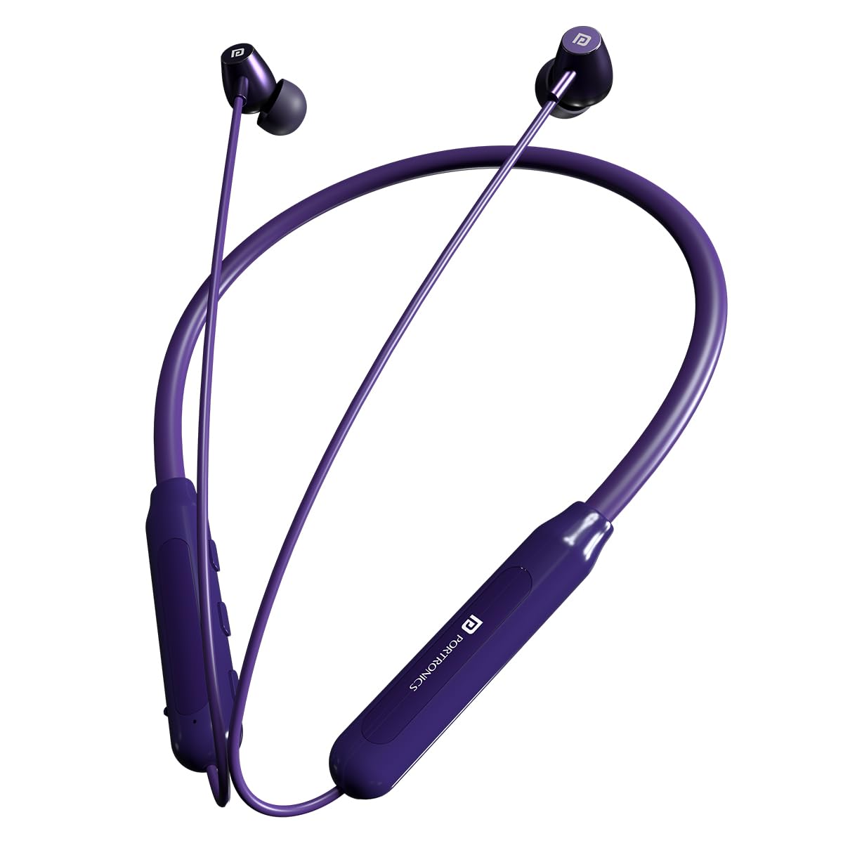 Portronics Harmonics Z3 Wireless Bluetooth 5.3 Neckband in Ear ...