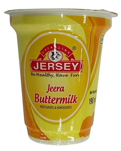 Jersey Butter Milk - Jeera, 190ml Cup : Amazon.in: Grocery & Gourmet Foods