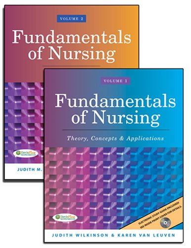 Fundamentals of Nursing (2 Volume Set): 9780803614710: Medicine ...