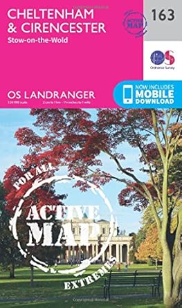 Cheltenham & Cirencester Map | Weatherproof | Stow-on-the-Wold ...