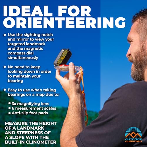 Snapklik.com : Outdoor Guardian Pathfinder Camping And Hiking Compass ...