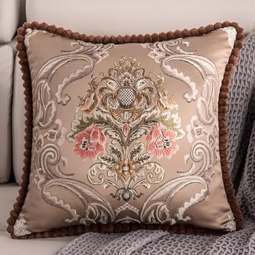 Amazon.com: ALLTHINGVB Decorative European Jacquard Vintage Embroidery ...