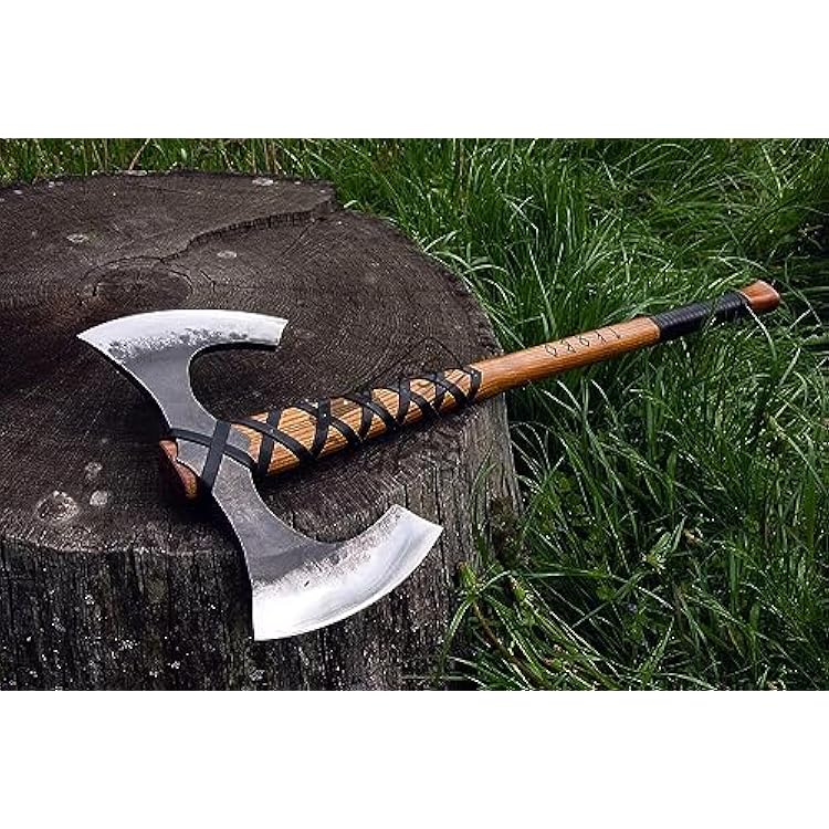 Two Handed Double Headed Axe Thorgrim Double Axe – Les Artisans