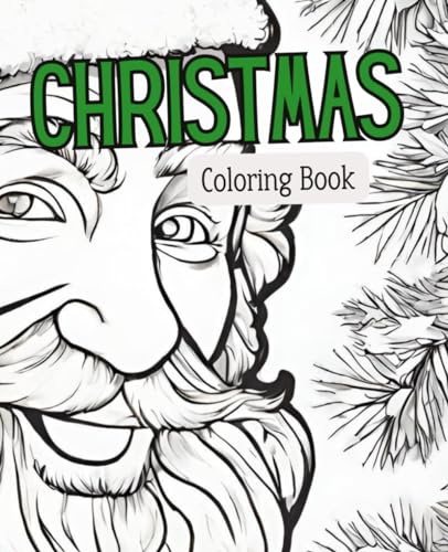 Christmas Coloring Book – 53 pages | Holiday Coloring Book | Festive ...