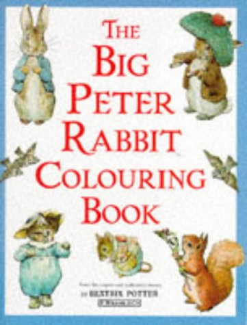 Big Peter Rabbit Colouring Book: Frederick, Warne: 9780723235729: Books ...