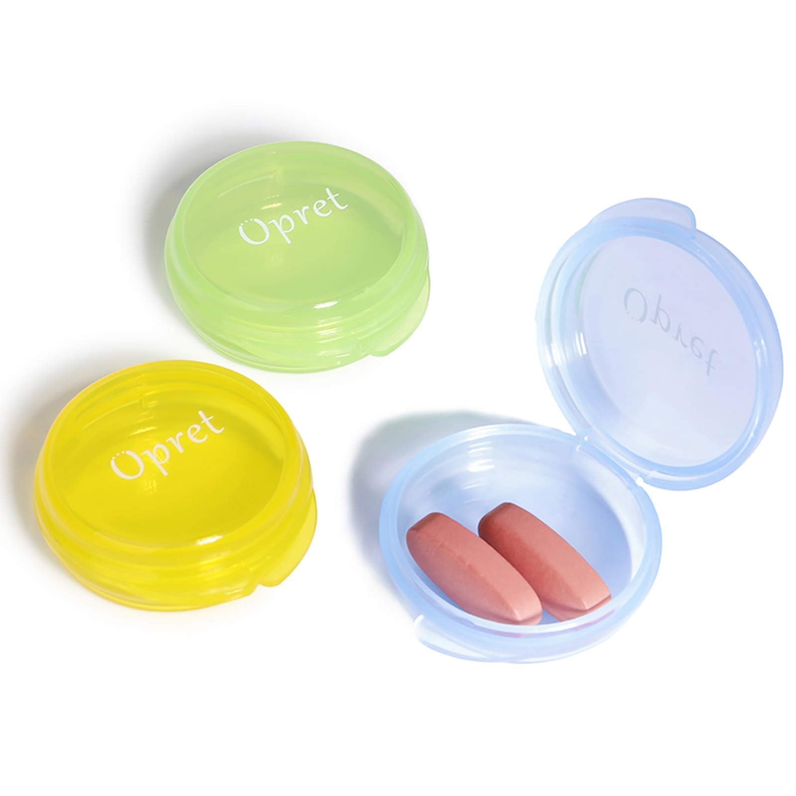 Amazon.com: Opret Small Pill Box (3 Pcs), Cute Pill Case Portable for ...