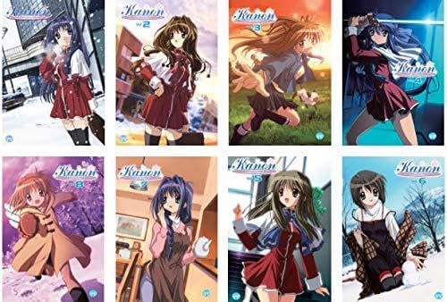 Amazon.co.jp: 【中古】 TVアニメ版 Kanon カノン [レンタル落ち] 全8巻セット DVDセット商品 : ホビー