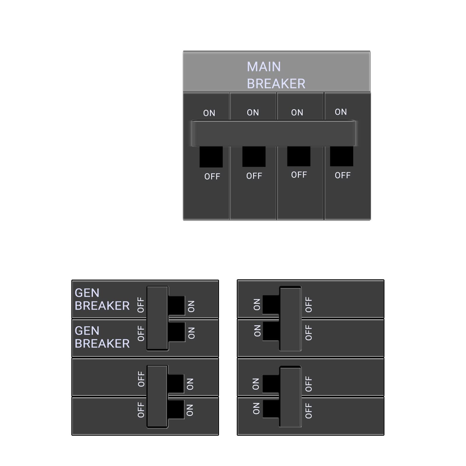 Buy Generator Interlock Kit Compatible with ITE, Siemens, Gould and ...