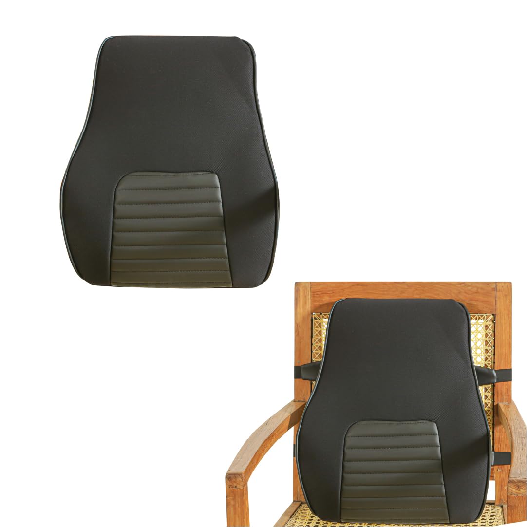 The White Willow Back Support for Office Chair Cushion – Memory Foam ...