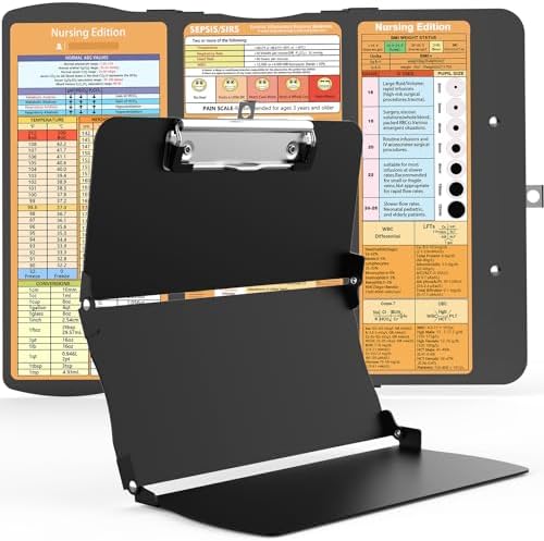 Amazon.com : The Physicians Folding Clipboard - Foldable Doctor ...