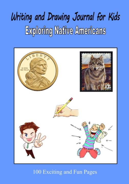 Amazon.com: Writing and Drawing Journal for Kids - Exploring Native ...