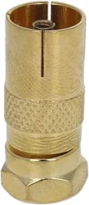 Amazon.com: Othmro 5Pcs Straight Threaded RF Coax Connector Adapter nut ...