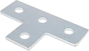 Amazon.com: heneng 12 Pcs 4 Hole Tee Plate for 1-5/8" Strut Channel, T ...