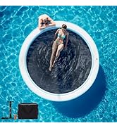 Amazon.com: AECOJOY 12FT Sunchill Float Ring, Heavy Duty Inflatable ...