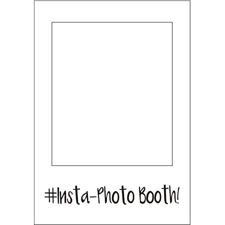 Amazon.com: LUOEM Happy Birthday Party Frame Photo Prop Birthday DIY ...