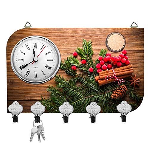 Marvellou's Fancy Key Holder with Clock - Wall Mounted Fancy Key Holder ...