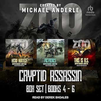 Amazon.com: Cryptid Assassin Boxed Set: Books 4-6 (Audible Audio Edition): Michael Anderle ...