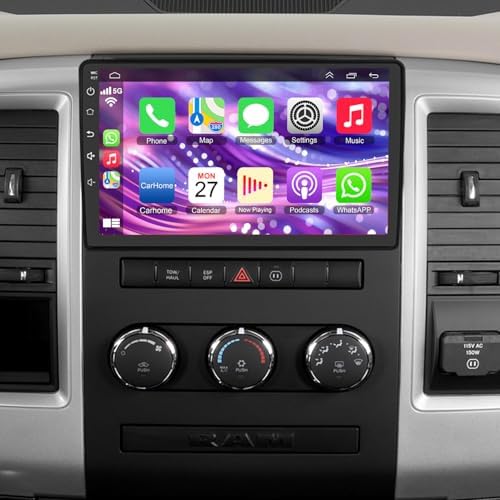 Amazon.com: Car Radio for Dodge Ram 1500/2500(2009-2012), for Dodge ...