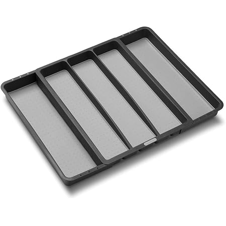 Amazon.com - madesmart Expandable Silverware Tray - Granite | CLASSIC ...