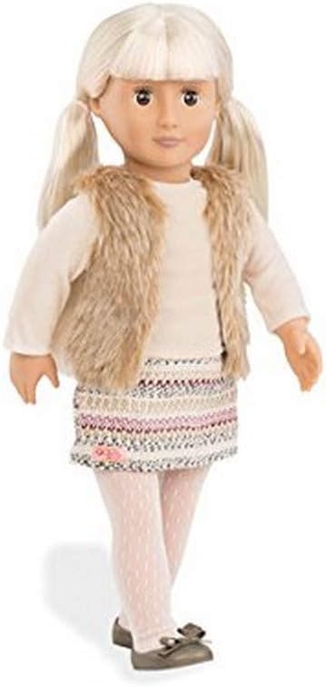 Our Generation 44411 - OG - Aria Puppe mit Fellweste, 46 cm: Amazon.de ...