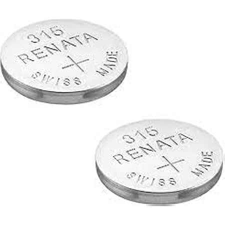 Amazon.com: Renata 315 SR716SW Batteries - 1.55V Silver Oxide 315 Watch ...