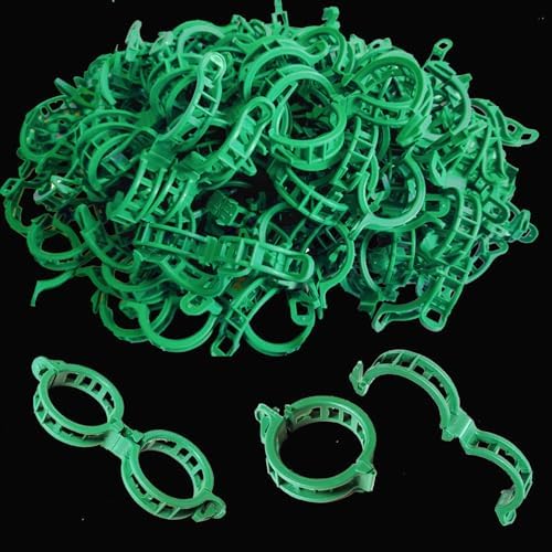 Amazon.com : 100 Pcs Plastic Plant Clip, Plant Support Clips for ...