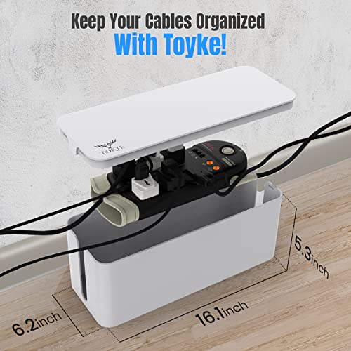 Buy Large Cable Management Box, Cord Organizer to Hide Power Strip ...