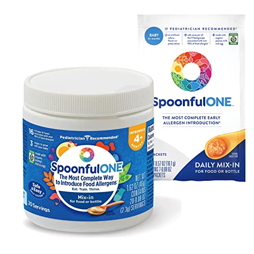 SpoonfulONE Food Allergen Introduction Mix-Ins | Smart Feeding for an ...
