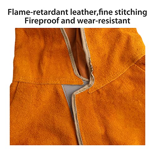 Snapklik.com : Hynade Leather Welding Hood, Welding Neck Protector ...