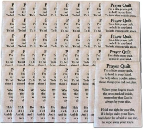 Amazon.com: Prayer Quilt Text Panel, Christian Sewing Project Mini ...