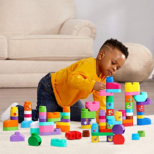 LeapFrog LeapBuilders 81-Piece Jumbo Blocks Box, Pink,24 months to 5 ...