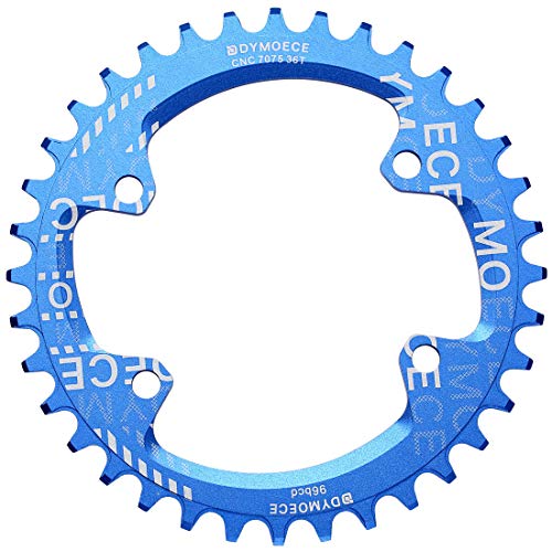 Snapklik.com : Narrow Wide Chainring 96BCD Single Speed 32T 34T 36T 38T ...