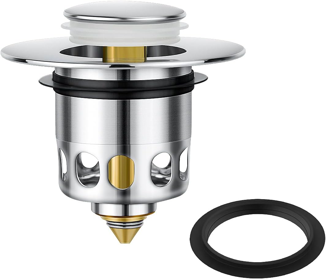 Amazon.com: 1 Pcs Universal Bathroom Sink Stopper, Wash Basin Sink ...