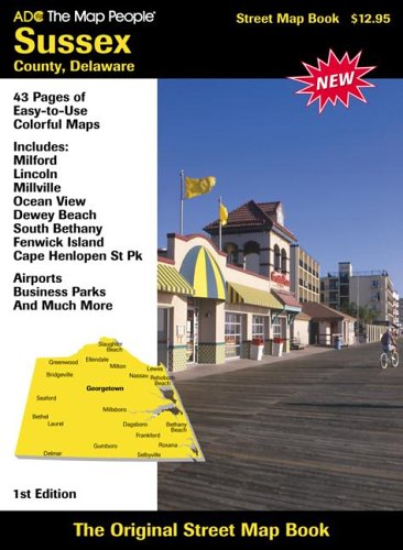 ADC The Map People Sussex County, Delaware: Adc The Map People ...