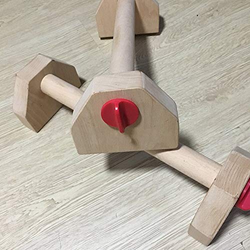 Buy Tonmax Wooden Parallel Bars, Inverted Stand, Russian Body Stand ...