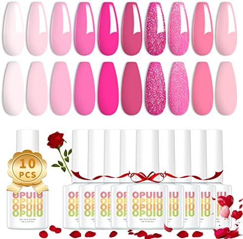 Amazon.com : COSCELIA 20Pcs Gel Nail Polish Set Fall Winter Colors ...